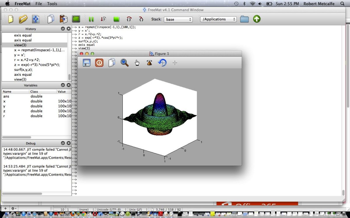 Альтернативы Matlab для Linux